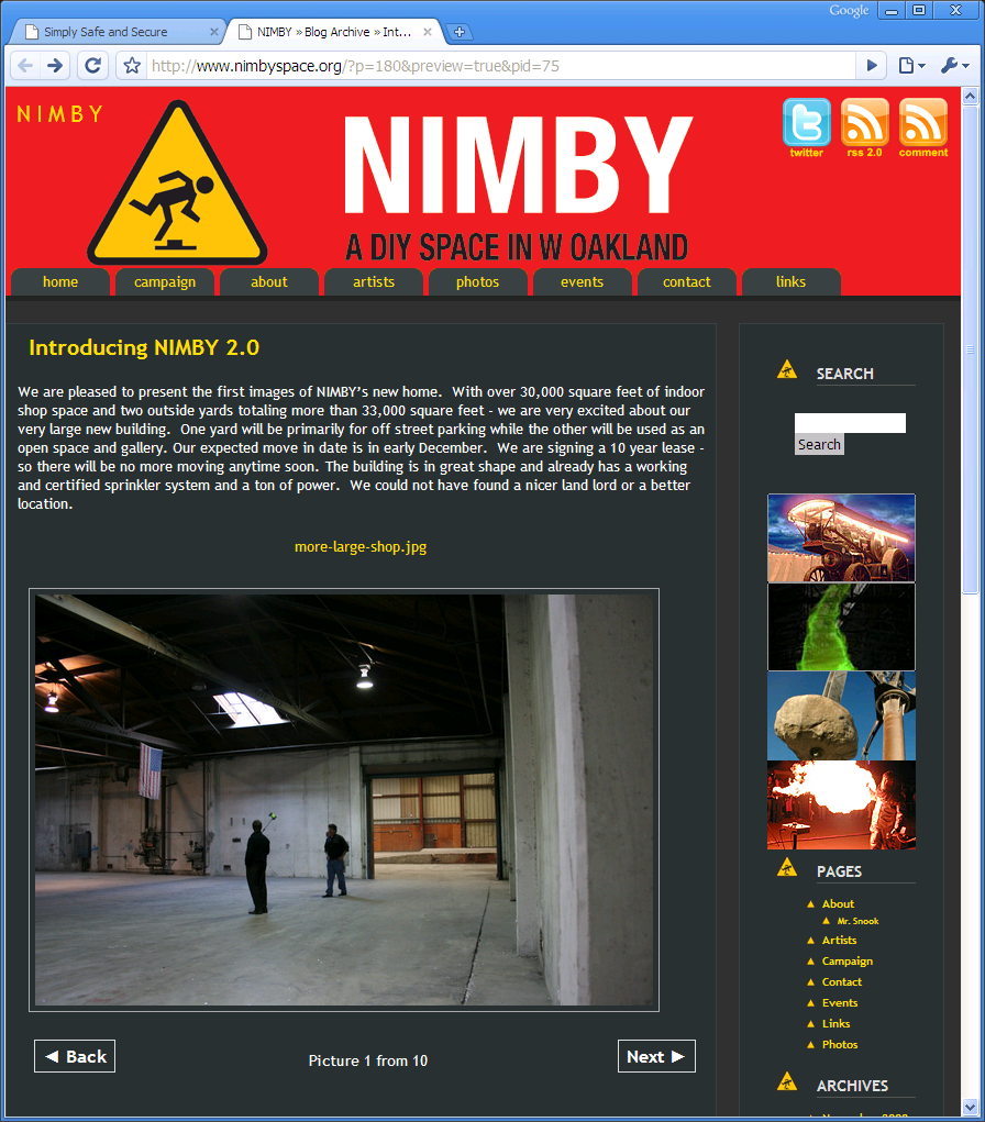 Lee.org » 2008 » November